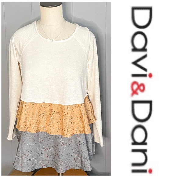 DAVI & DANI | Sweaters | Davi Dani Tiered Sweater | Poshmark